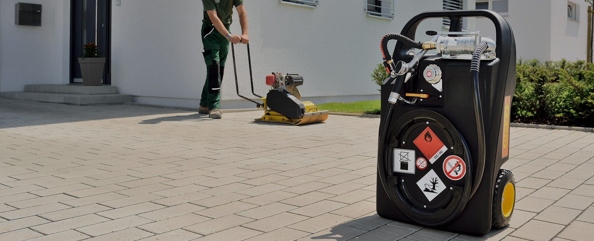 Drip trays, tanks, pumps, drums, gritting containers and fuel oil ...