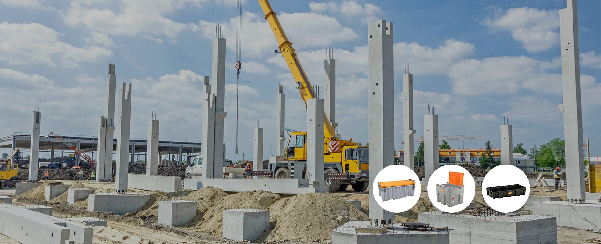 Solutions for: Construction, ancillary building trades, road ...